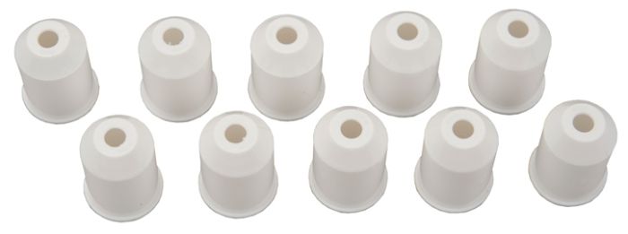 Rivet Set Caps (10 Pack) 3/32" White