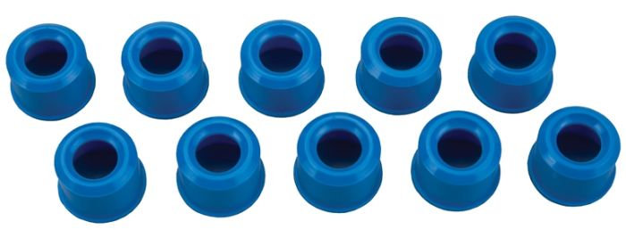 Rivet Set Caps (10 Pack) 1/4" Blue