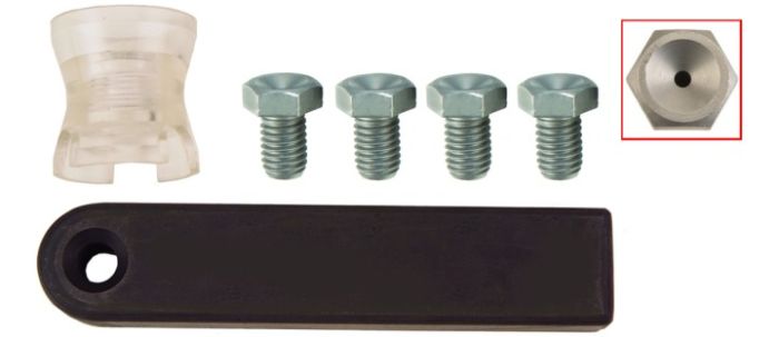 Plastic Drill Cup, Block and Bushings Kit
