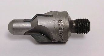 Carbide Countersink 1/2 x 100° x .248 (1/4) Surplus New