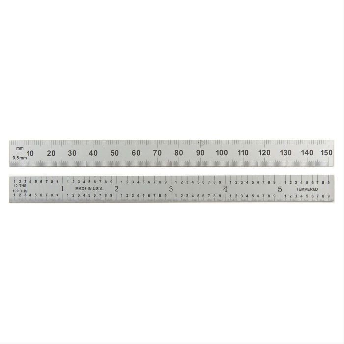 24" Flex D/M (10ths, 100ths & mm 0.5mm) Cosmetic Imperfection Scale ...