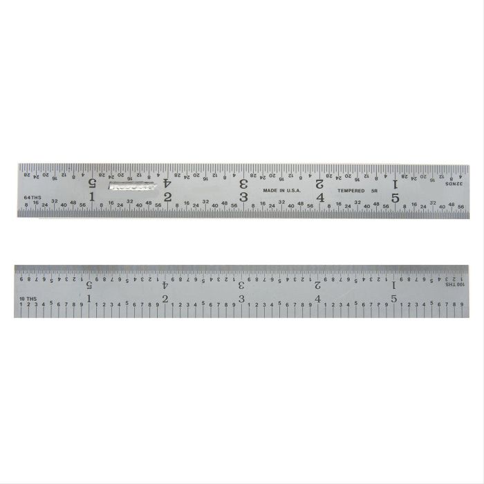 24" Rigid 5R (32nds, 64ths & 10ths, 100ths) Cosmetic Imperfection Scale ...