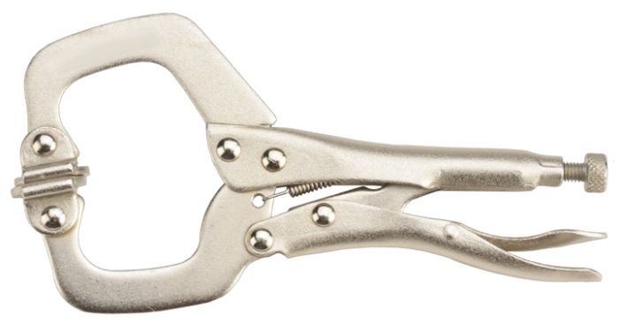 Locking Clamp with Swivel Pads 6"