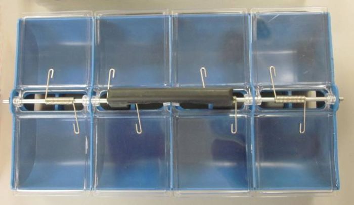 Air Capital Rivet Trey 8 Compartment Blue