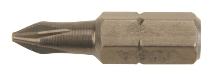 Phillips Insert Bit #1 x 1" (1/4" Hex)