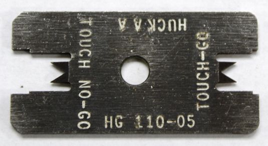 Huck HG110-5 Touch Go-No-Go Gage Used