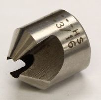 Reverse Countersink 3/16" Pilot x 9/16" Diameter x 90° 2 Flute Surplus New
