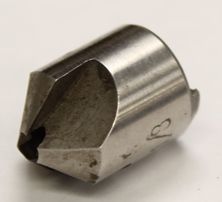 Reverse Countersink 1/8" Pilot x 1/2" Diameter x 100° 3 Flute Surplus New