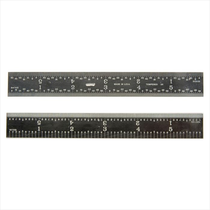 12" Rigid 5R 32nds, 64ths & 10ths, 100ths Cosmetic Imperfection Scale ...