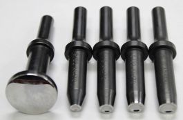 Rivet Sets 3 1/2" Straight & Flush 5 Piece
