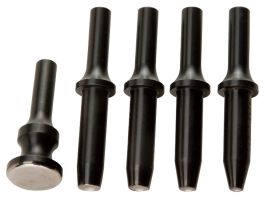 AN470 Rivet Set Kit - 5 Pieces, including 1-inch Flush Rivet Set