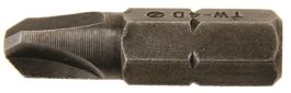 Tri-Wing Insert Bit #4 x 1" (1/4" Hex)